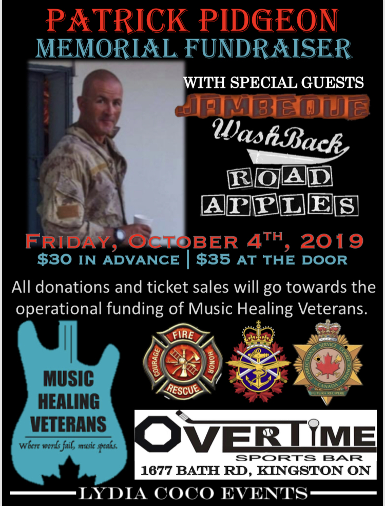 Patrick Pidgeon Memorial Fundraiser | 96.3 Big FM